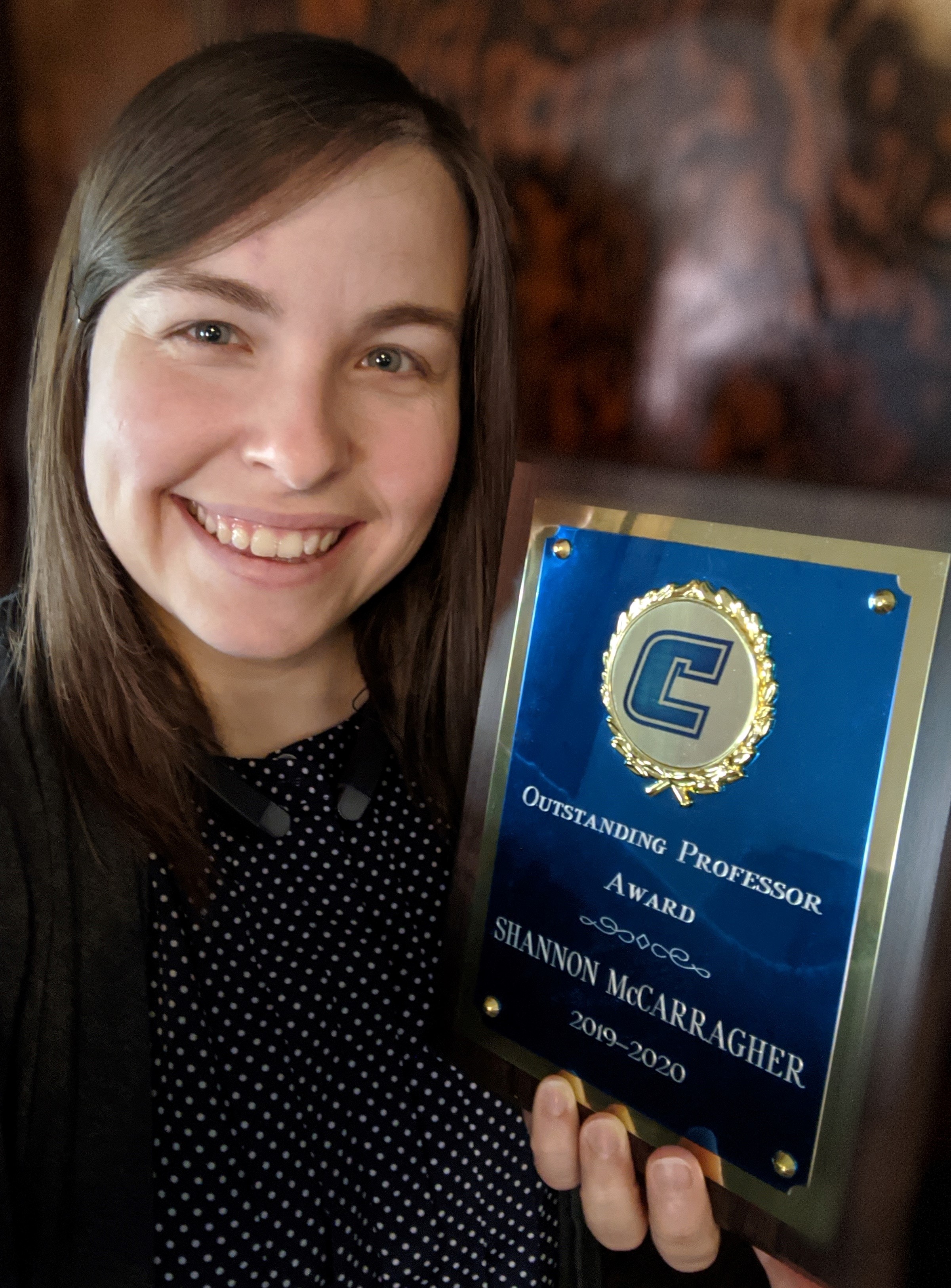 Selected for the Campus-Wide UTC Outstanding Professor Award, Among ...